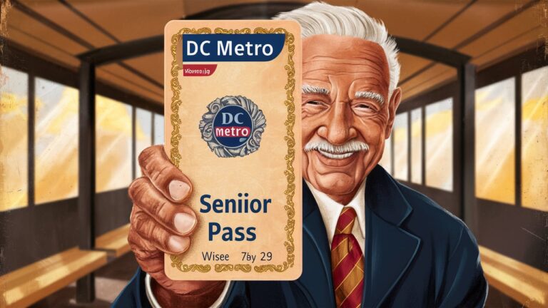 DC Metro Senior Pass, Fares, Discount, Smartrip Card